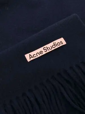 Acne Studios Fringe Wool Scarf