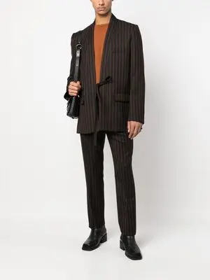 AMBUSH Pinstripe Single-breasted Blazer
