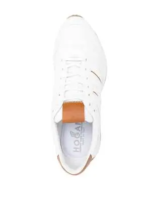 Hogan Contrast-detailing Sneakers - White