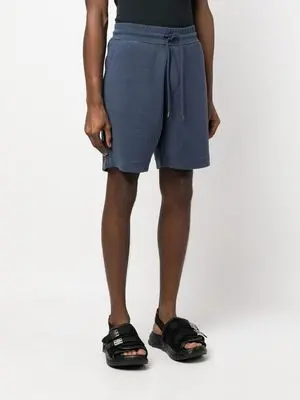VIVIENNE WESTWOOD Drawstring-waist Track Shorts - Blue