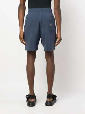VIVIENNE WESTWOOD Drawstring-waist Track Shorts - Blue