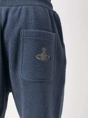 VIVIENNE WESTWOOD Drawstring-waist Track Shorts - Blue