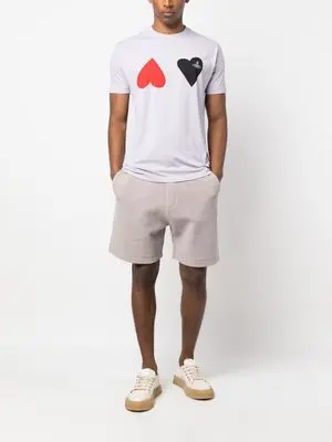 VIVIENNE WESTWOOD Drawstring-waist Track Shorts - Grey