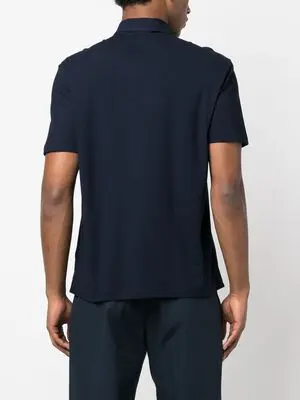 Herno Cotton Polo Shirt - Blue