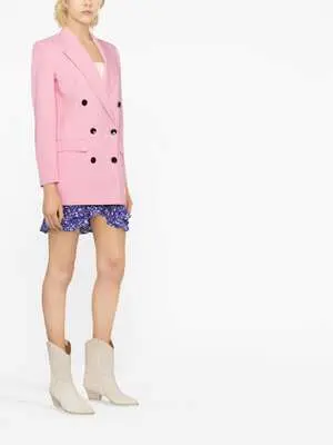 Isabel Marant Étoile Nevin Double-breasted Blazer - Pink