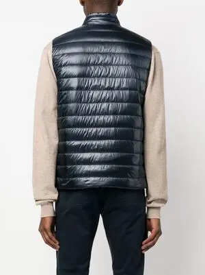 Herno Reversible Quilted Gilet - Blue