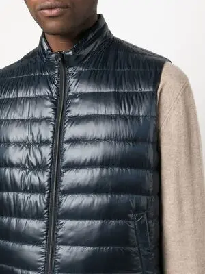 Herno Reversible Quilted Gilet - Blue