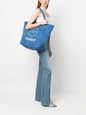 Isabel Marant Étoile Yenky Tote Bag - Blue