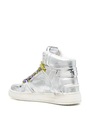 Philippe Model High-top Sneakers - Silver