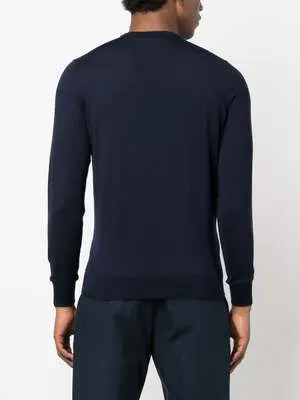 DRUMOHR Crew Neck Sweater - Blue