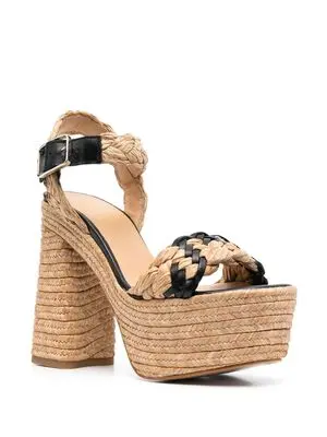CastaÑer Agnes 135mm Braided-strap Sandals