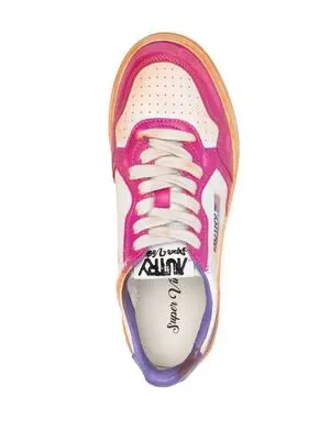 AUTRY Panelled Low-top Sneakers - White