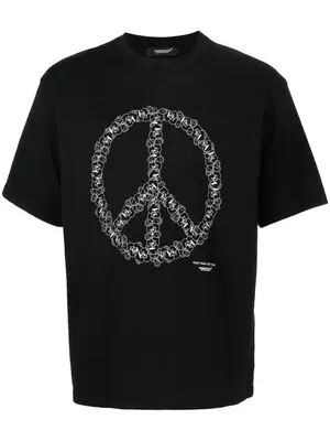Undercover Peace-sign Cotton T-shirt