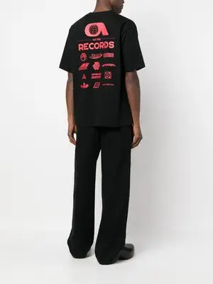 AMBUSH Records-print Cotton T-shirt
