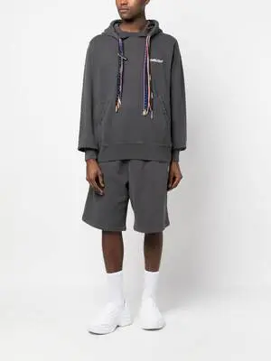 AMBUSH Logo-print Elasticated Track Shorts - Grey