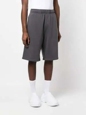 AMBUSH Logo-print Elasticated Track Shorts - Grey