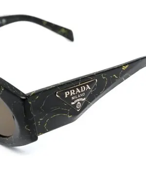 Prada Logo-plaque Sunglasses