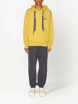 AMBUSH Multicord Drawstring Organic Cotton Hoodie - Yellow