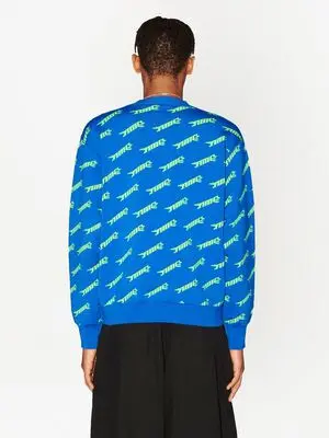 AMBUSH Logo-intarsia Crew-neck Jumper
