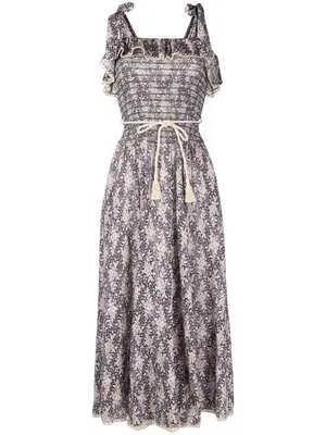 Zimmermann Vitali Midi Dress