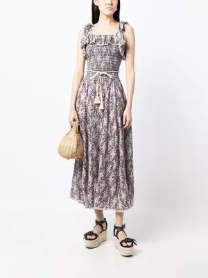 Zimmermann Vitali Midi Dress