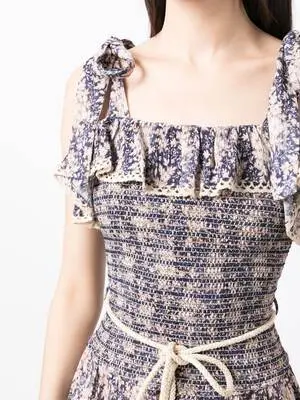 Zimmermann Vitali Midi Dress