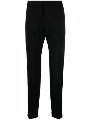 Paul Smith Tailored Tapered-leg Trousers - Black