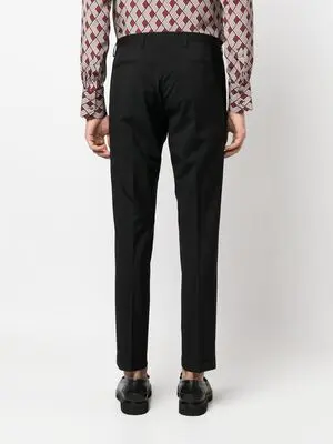 Paul Smith Tailored Tapered-leg Trousers - Black