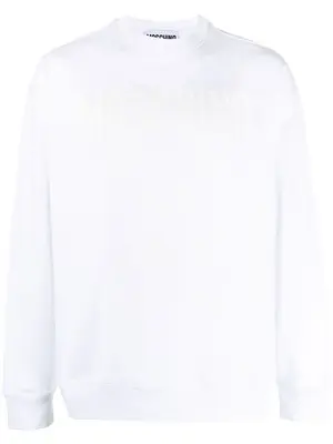 Moschino Logo-print Crewneck Sweatshirt