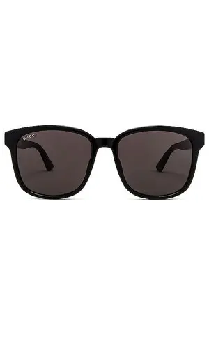 Gucci Black Square Sunglasses