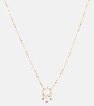 SUZANNE KALAN 18kt Yellow Necklace With Sapphires - Gold