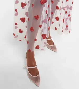 ROGER VIVIER Babies Virgule Pumps
