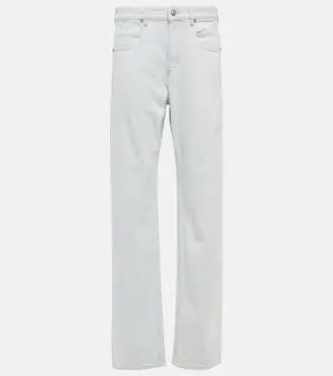 MARANT ETOILE Vendelia High-rise Straight Jeans - Blue