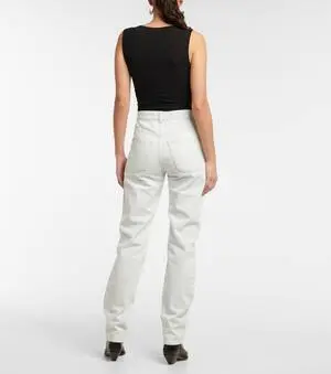 MARANT ETOILE Vendelia High-rise Straight Jeans