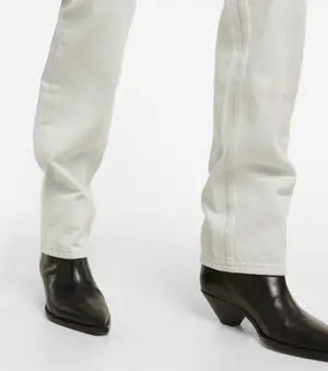 MARANT ETOILE Vendelia High-rise Straight Jeans