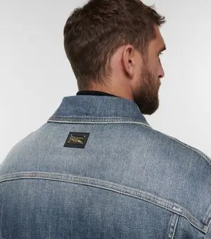 Dolce & Gabbana Cotton Denim Jacket - Blue