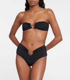 Christopher Esber Orbit High-rise Bikini Bottom - Black