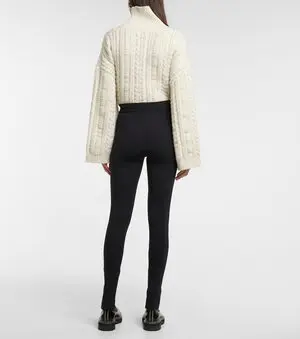 Wolford Midnight Grace High-rise Jersey Leggings