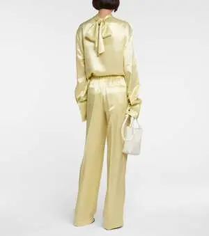 JIL SANDER Satin Pants