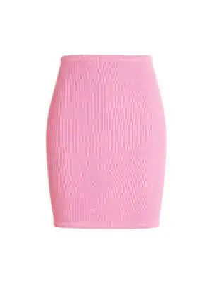 Hunza G Miniskirt Pink