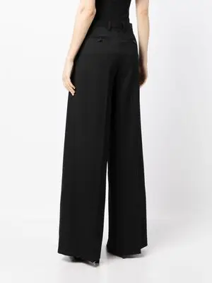 Versace High-waisted Wide-leg Trousers