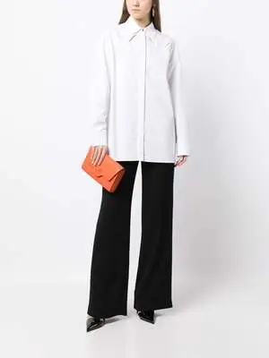 Versace Cut-out Cotton Shirt