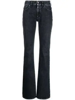 Stella McCartney Bootcut Denim Jeans - Black