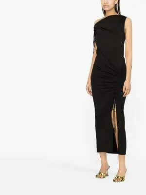 P.a.r.o.s.h Sleeveless Ruched Dress