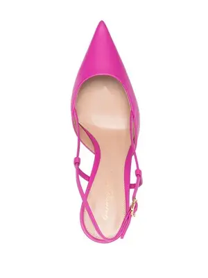 GIANVITO ROSSI Ascent 85mm Slingback Pumps - Pink