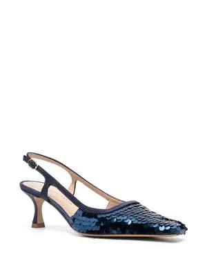 Roberto Festa Siviglia Sequinned Slingback Pumps