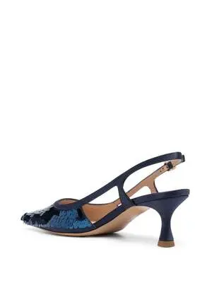 Roberto Festa Siviglia Sequinned Slingback Pumps