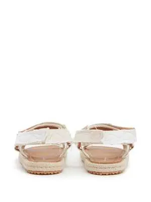 MAISON MARGIELA Patchwork Hiking Sandals - White