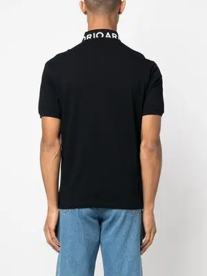 Emporio Armani Logo-collar Polo Hirt