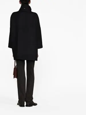 Herno High-neck Single-breasted Coat